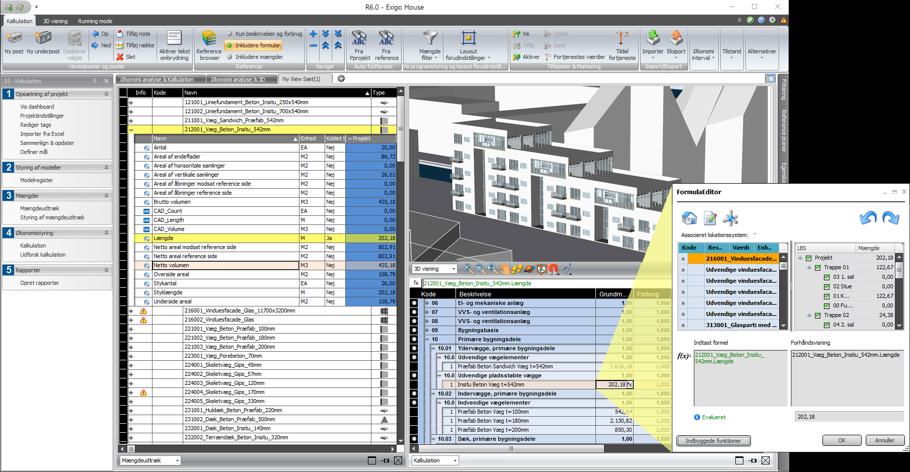 Cost Planner - Vico Office